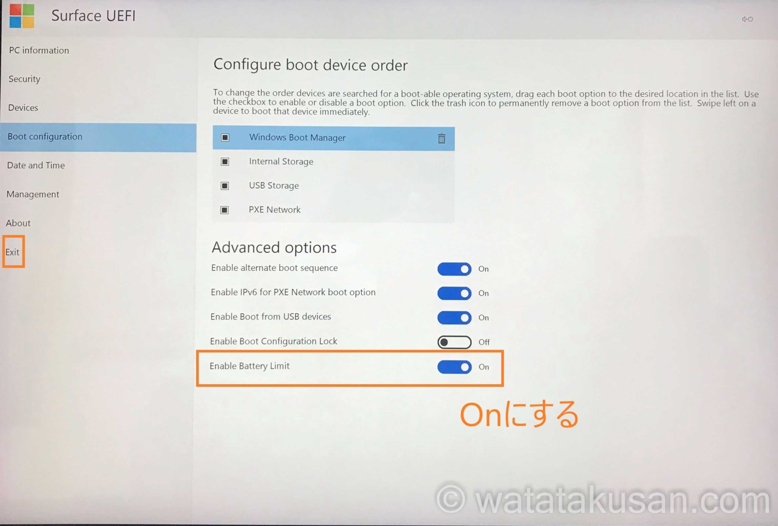 【簡単】Surfaceのバッテリー過充電を防止する方法【バッテリー制限モードを設定をして寿命をのばす】